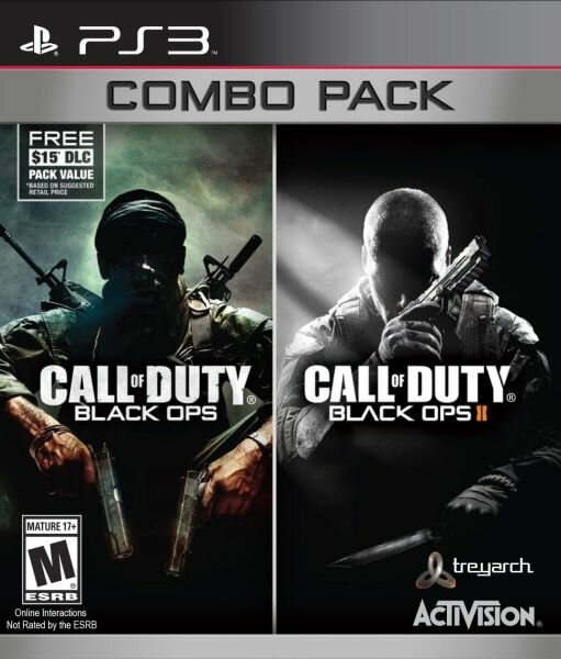 Call of Duty: Black Ops + Call of Duty Black Ops 2 - Double Pack [PS3, английская версия]