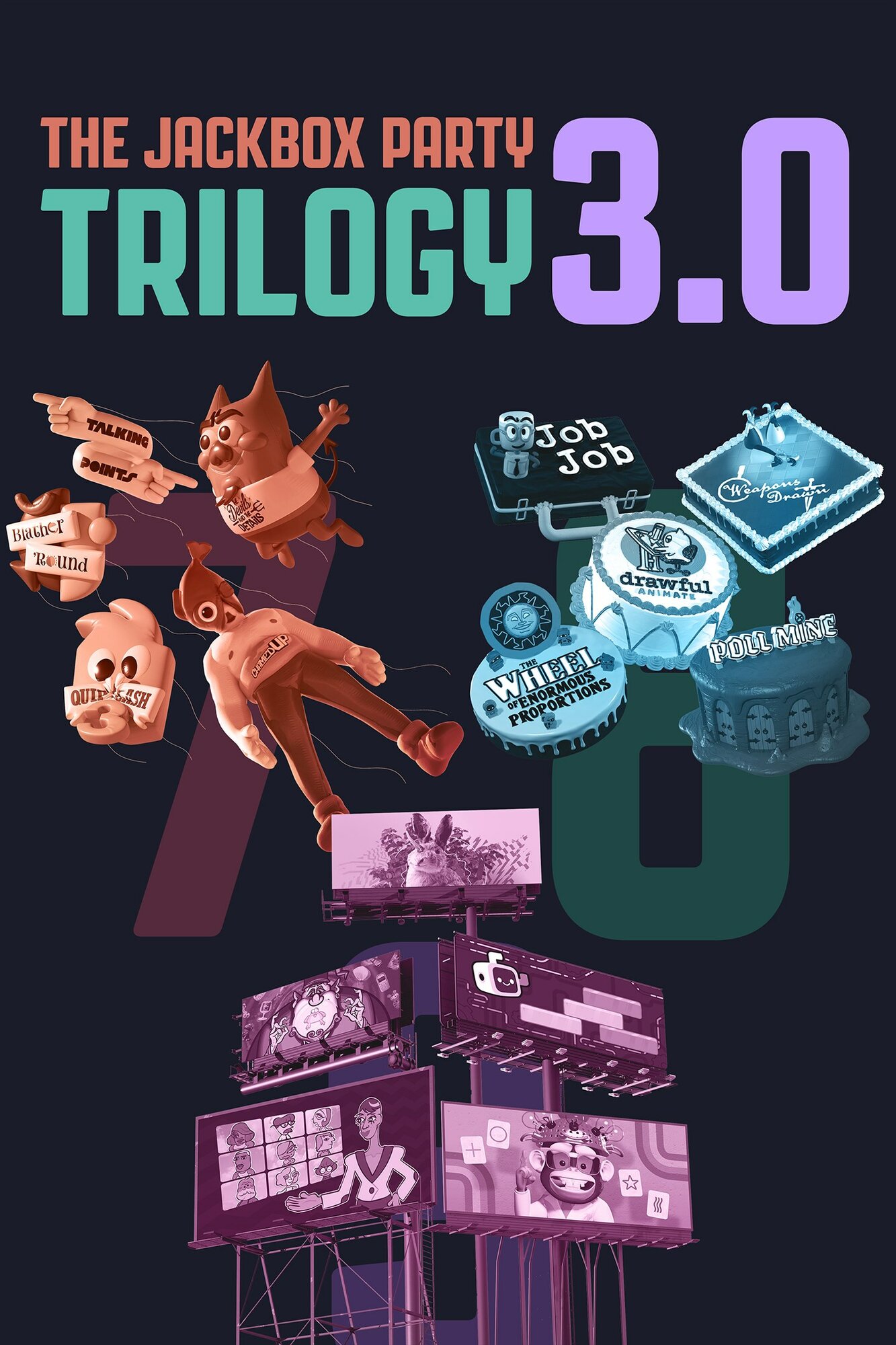 The Jackbox Party Trilogy 3.0 — ключ активации Xbox / Microsoft Store · PC, Xbox One, Xbox Series X|S · цифровой ключ · любой регион