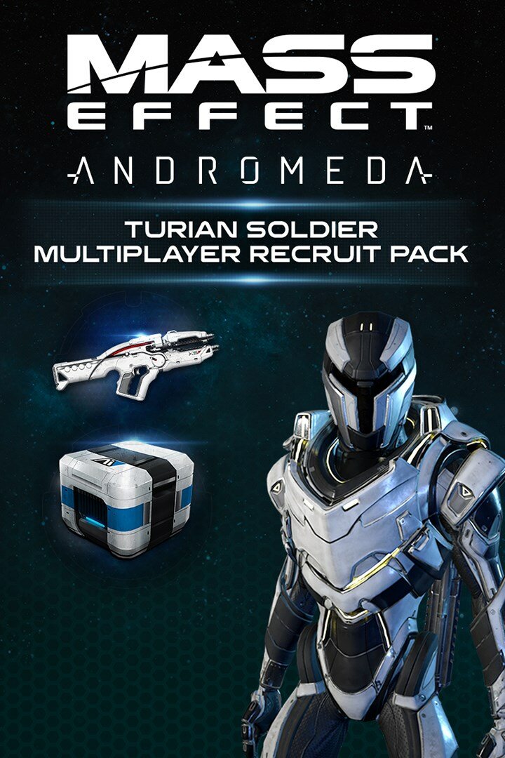 Mass Effect™: Andromeda - Turian Soldier Multiplayer Recruit Pack — дополнение (DLC) для Xbox / Microsoft Store · Xbox One, Xbox Series X|S · цифровой ключ · нужна базовая игра