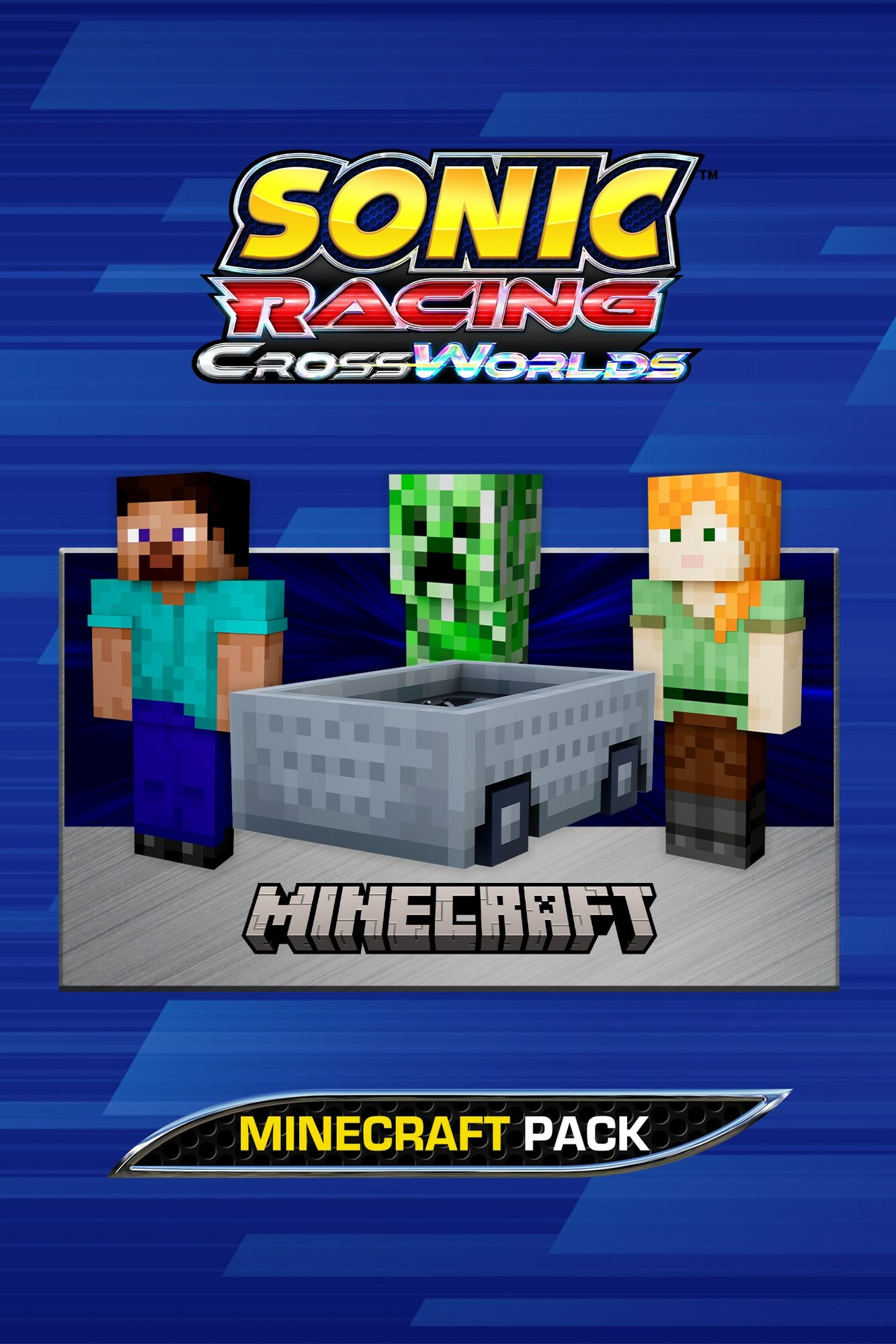 Sonic Racing: CrossWorlds - Minecraft Pack — ключ активации Xbox / Microsoft Store · Xbox One, Xbox Series X|S · цифровой ключ · любой регион