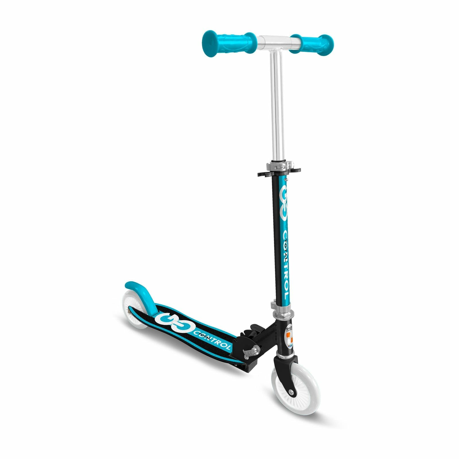 DECATHLON самокат Decathlon Stamp, синий, черный