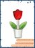 Хрустальные tulipы, красный
