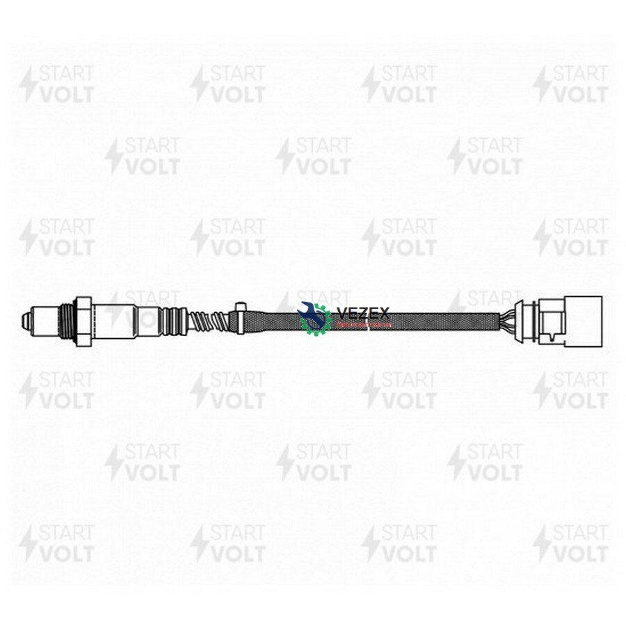 STARTVOLT VSOS1940 лямбда-зонд! после кат.\ Audi A3/A4/A6/A8/TT, VW Golf/Bora 1.8/2.0/2.4i 95>