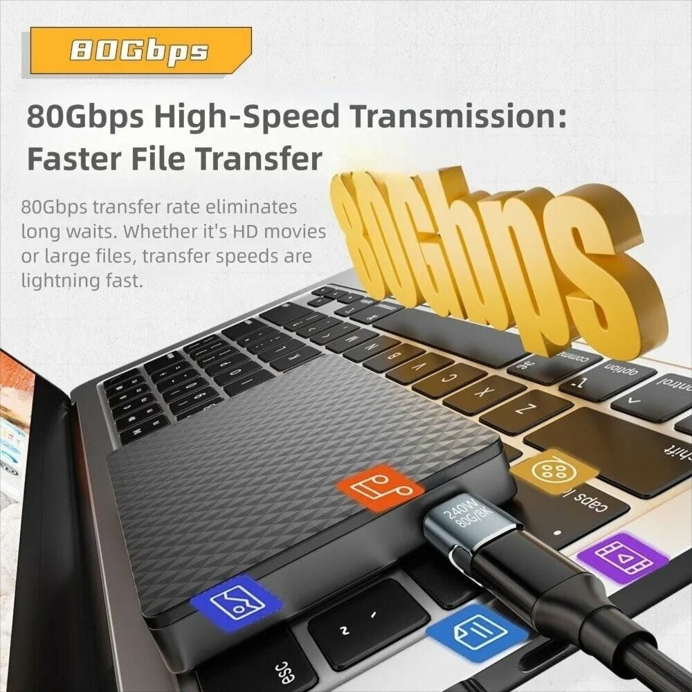 Магнитный адаптер USB-C — фото 1