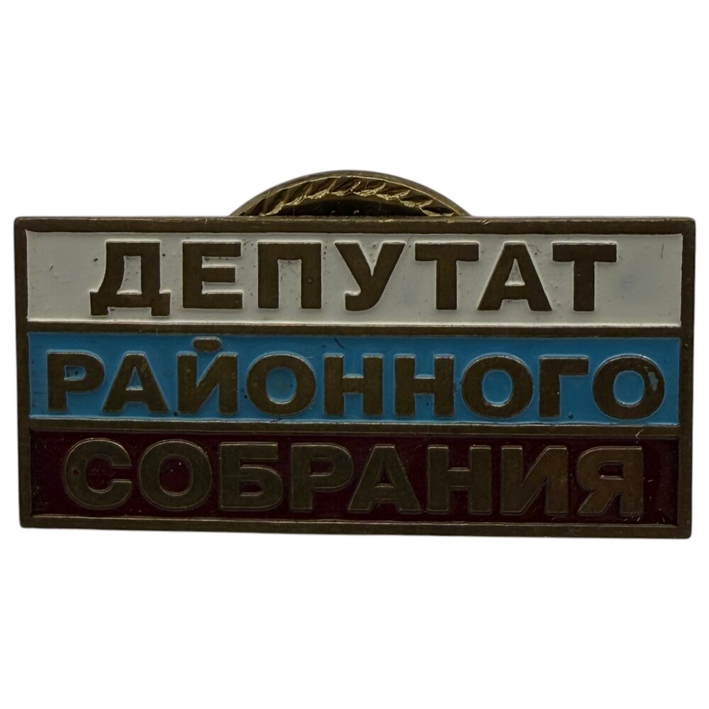 Знак "Депутат районного собрания" Россия 2000-2010 гг. (Винт)