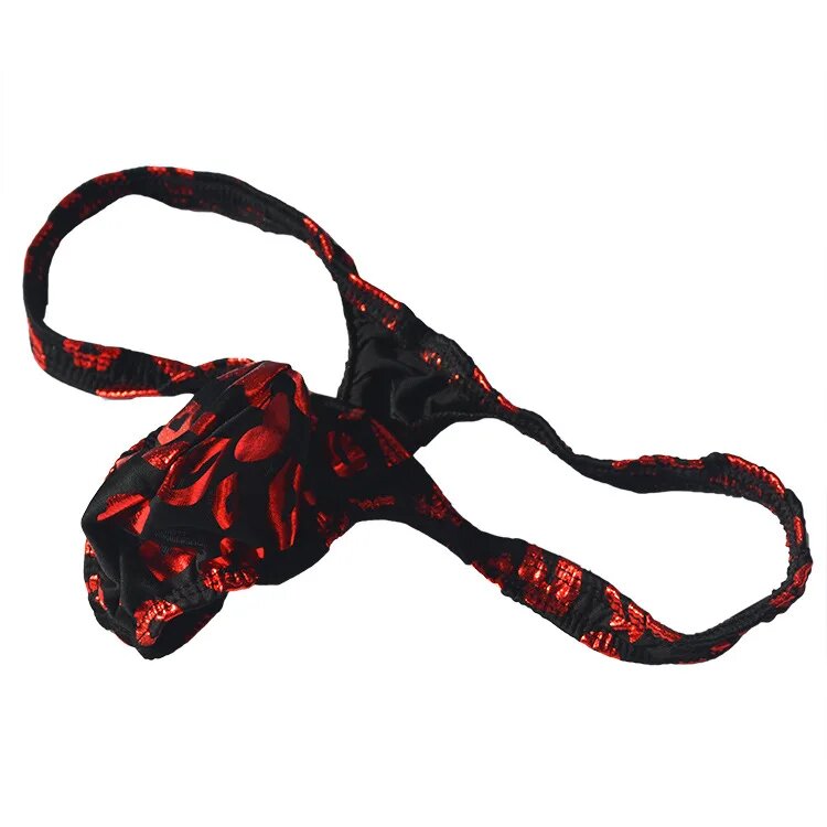 Мужские стринги Красный red lip ZJH878t-s