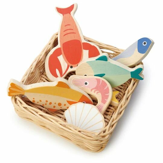 Набор игрушечных продуктов Tender Leaf Toys, морепродукты