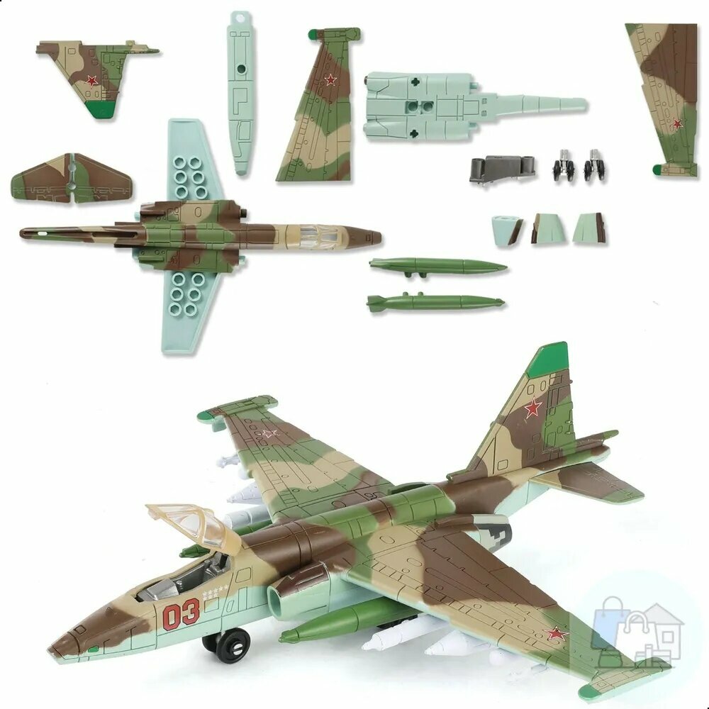 Сборная модель Су-25 Грач 1:72 высокая детализация