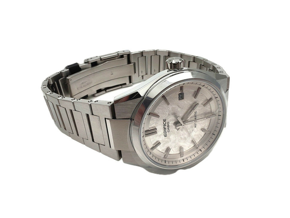 Наручные часы CASIO Edifice, серебряный, белый — фото 1