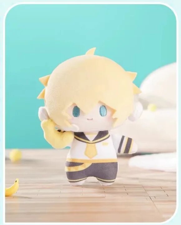 Фигурки Hatsune Miku Miniq Series: Meiko, Kaito, Kagamine Len Желтый, Kagamine Len