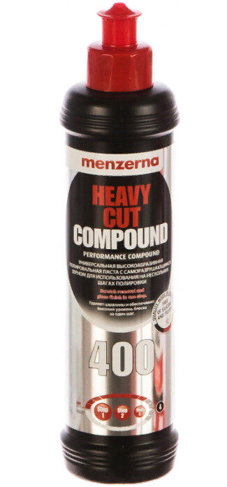 MENZERNA Полировальная паста Heavy Cut Compound 400 (250ml)