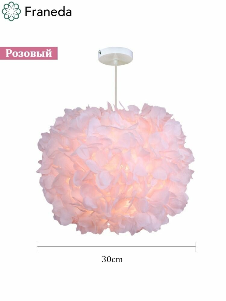 Цветочная люстра — фото 1