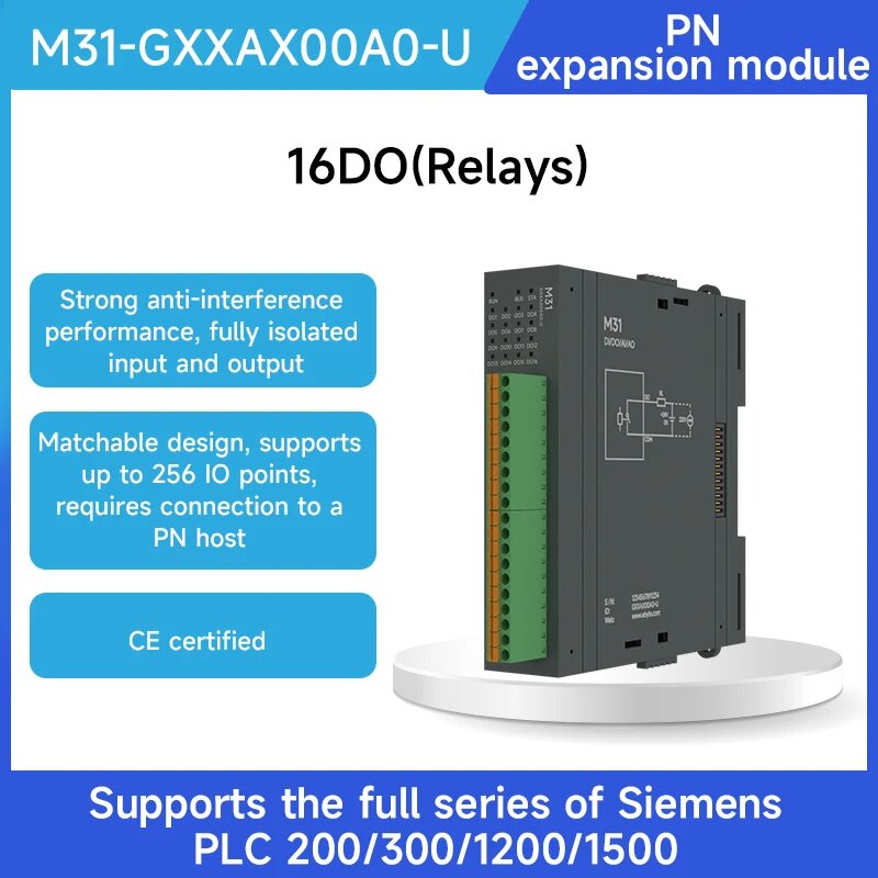 M31-PN 16DO (Relay) модуль расширения Siemens PLC