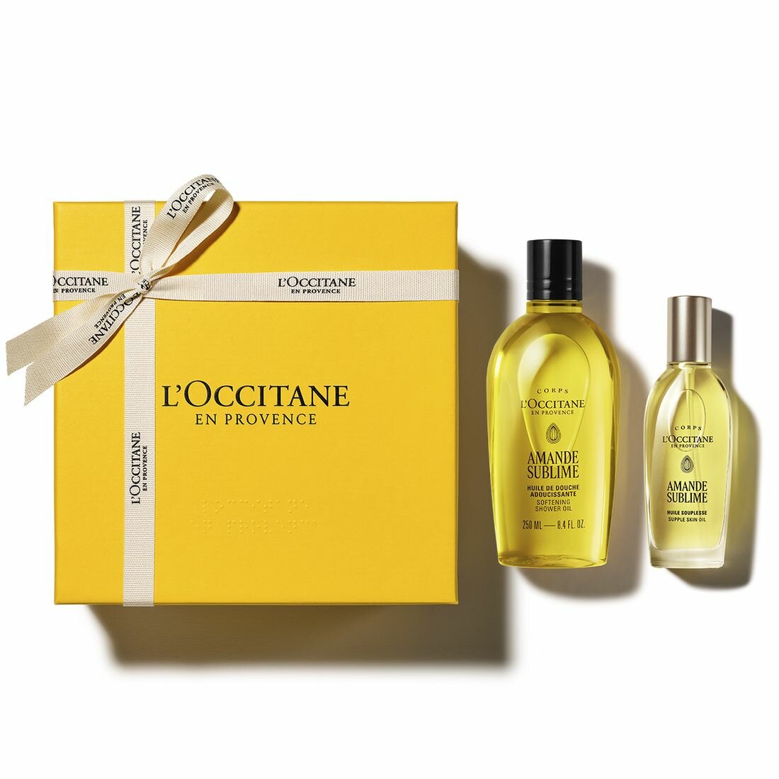 Набор уходовой косметики L'Occitane Duo Amande Sublime, для женщин