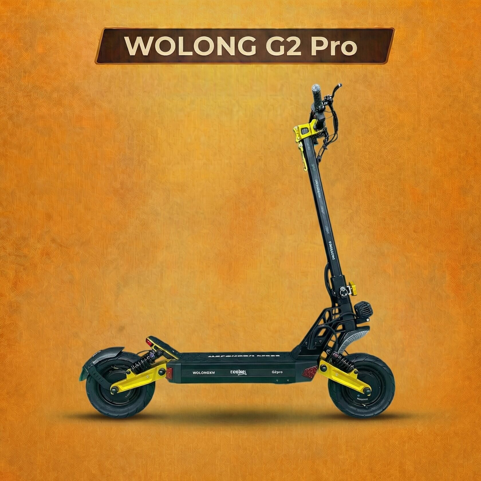 Электросамокат мощный WOLONG G2 PRO, 23AH, 2400w c паспортом эсим