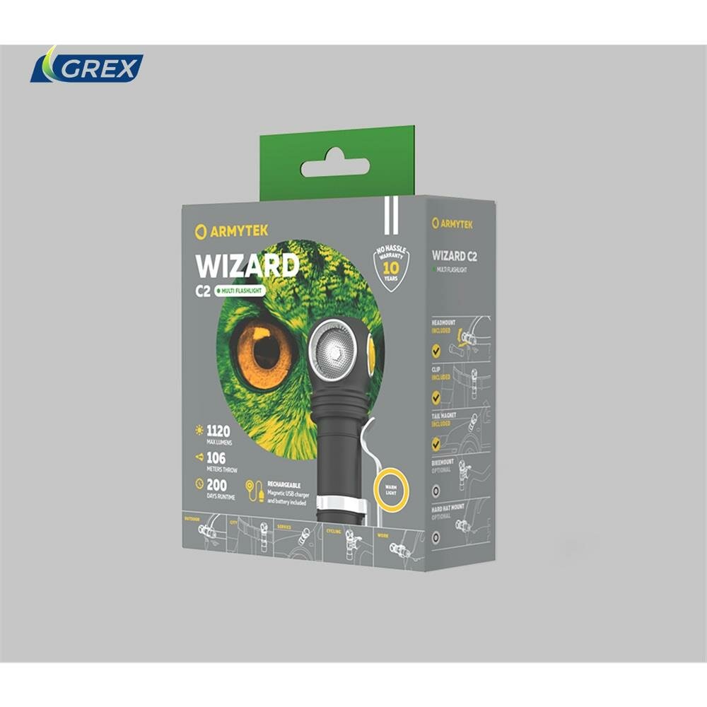 Фонарь Armytek Wizard C2 Magnet USB