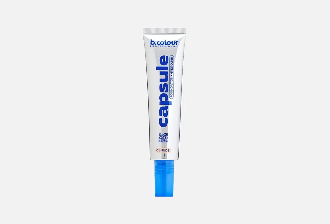 B.COLOUR PROFESSIONAL HYDRO BALANCE 24h Увлажняющий тональный крем для лица 35 мл 01, Nude