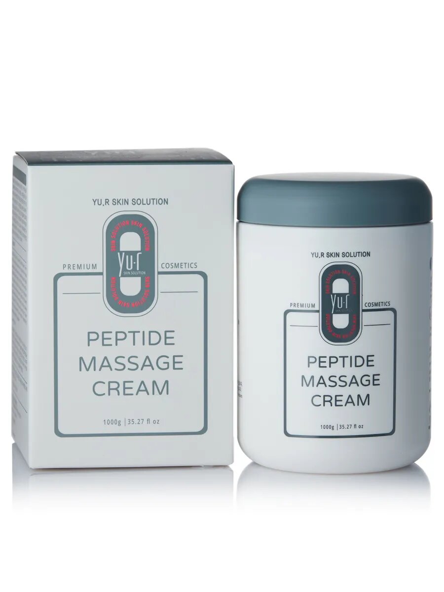 Yu.R Крем массажный Pro Peptide Massage Cream 1000 мл