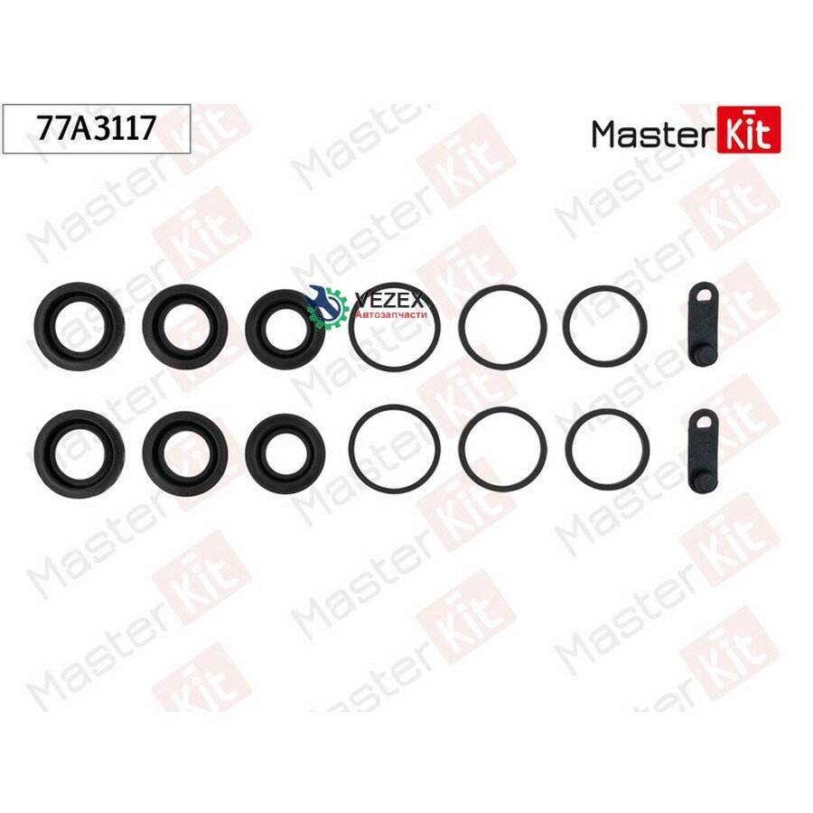MASTERKIT 77A3117 Ремкомплект тормозного суппорта