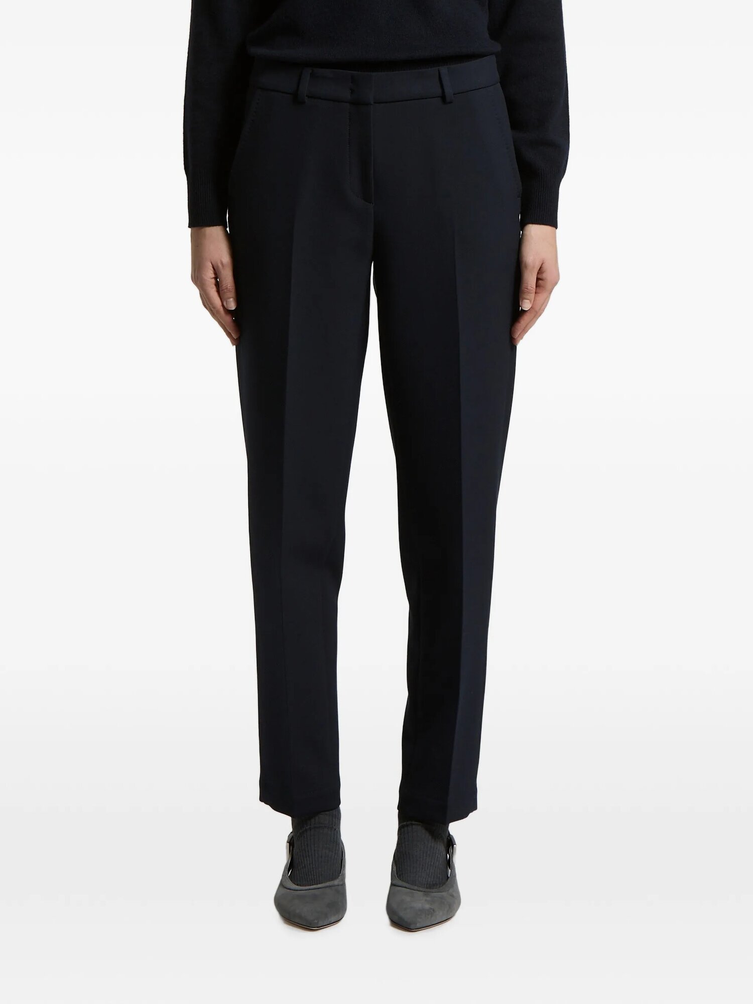 Брюки Pressed-crease belt-loop trousers