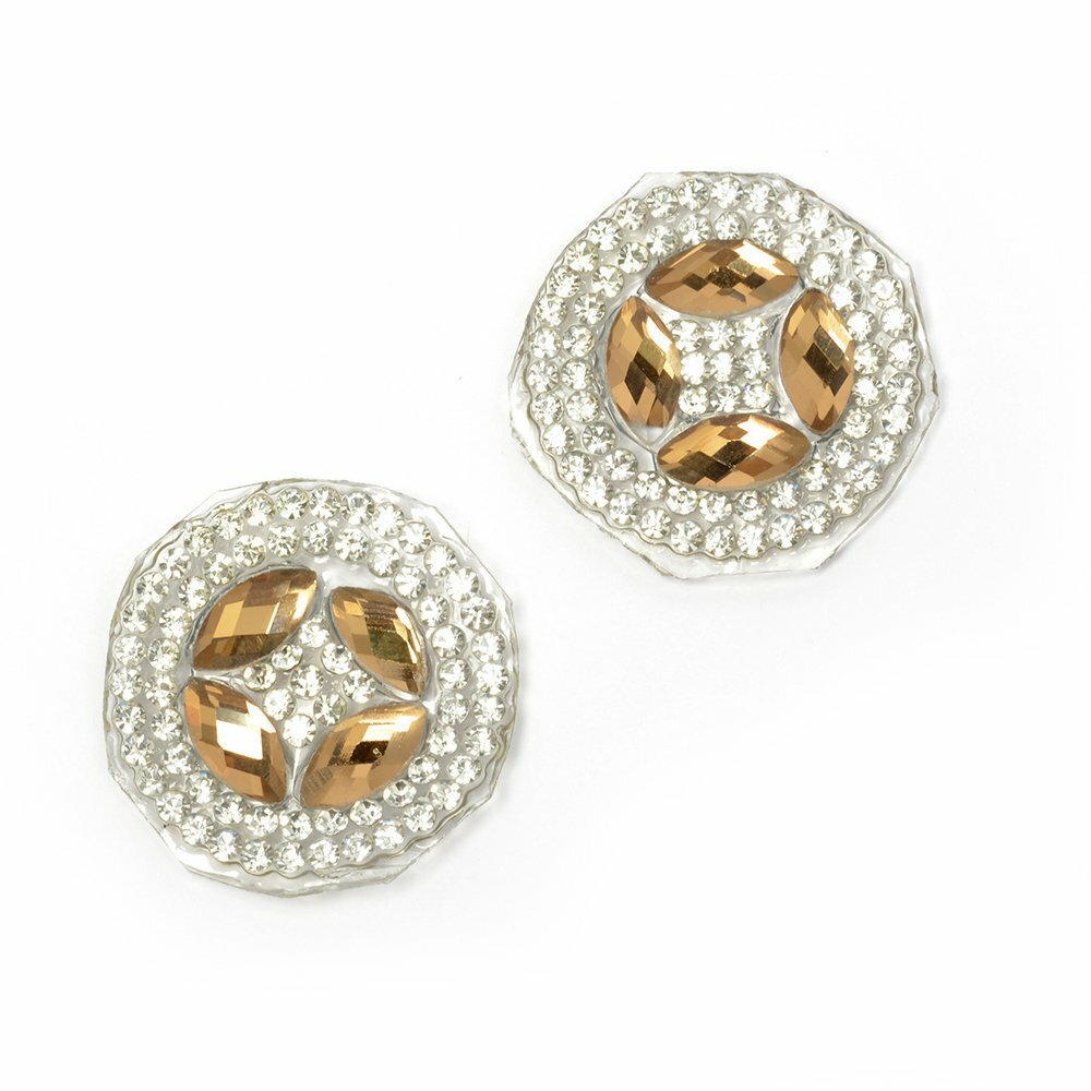 Стразы термоклеевые TESORO Crystal, 25 мм, 2 шт (TS. UH806.02)