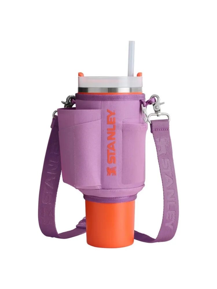 Рюкзачок для стакана Stanley 40 oz, фиолетовый, из искусственного волокна