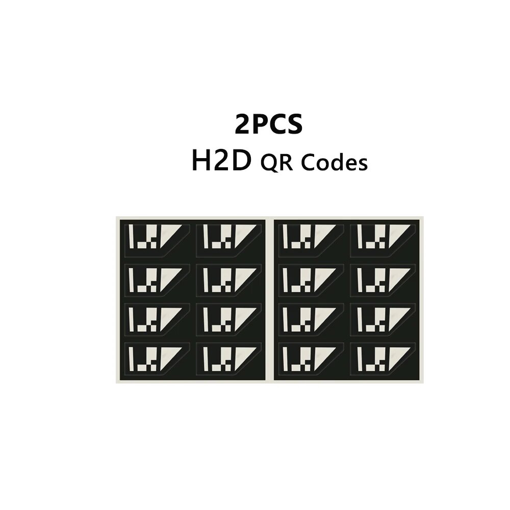 Автоматический сканер QR-кода для выравнивания платформы Bambulab H2D/H2C JUUPINE 2x H2D