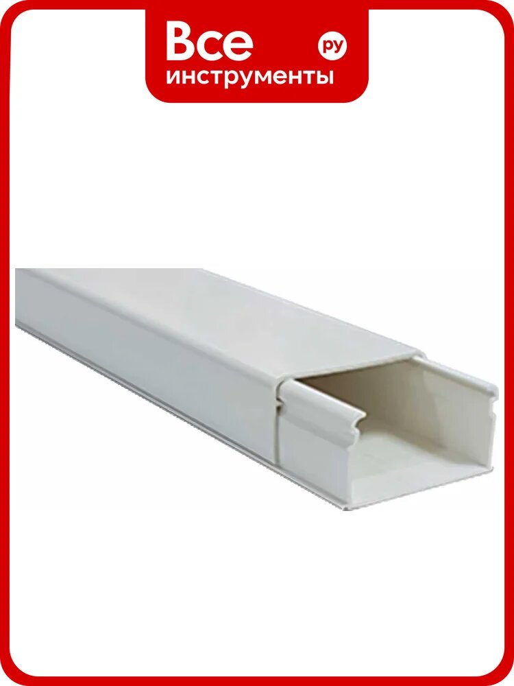 Кабельный канал SPL, 40x20x2000 мм, 20 шт, IP40, белый RAL 9016