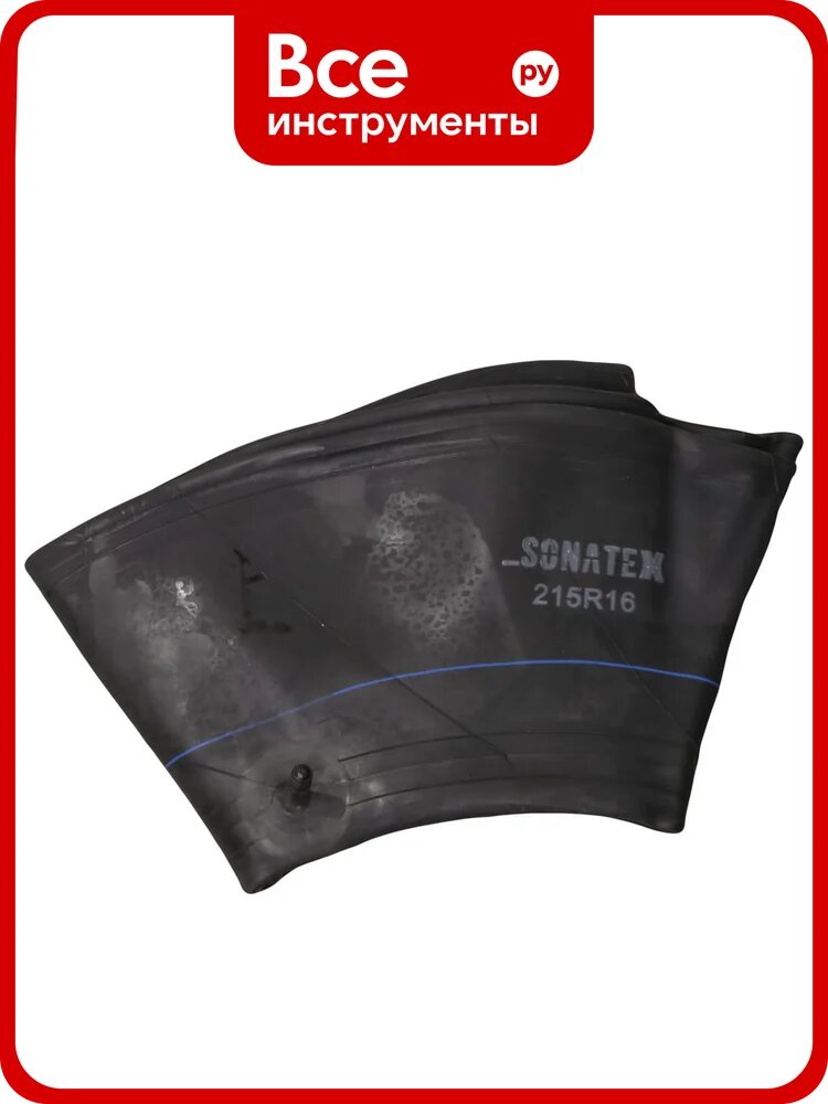 Камера автомобильная Sonatex 101438, для УАЗ, ЗИЛ и иномарок, R16, каучук