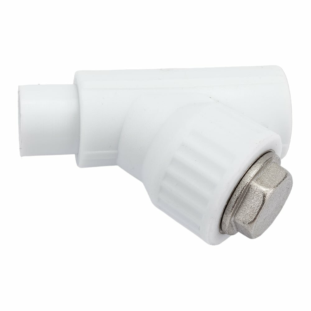 Сетчатый фильтр VALFEX PP-R белый, 20х45°, вн/нр пайка 10142020 036-0619