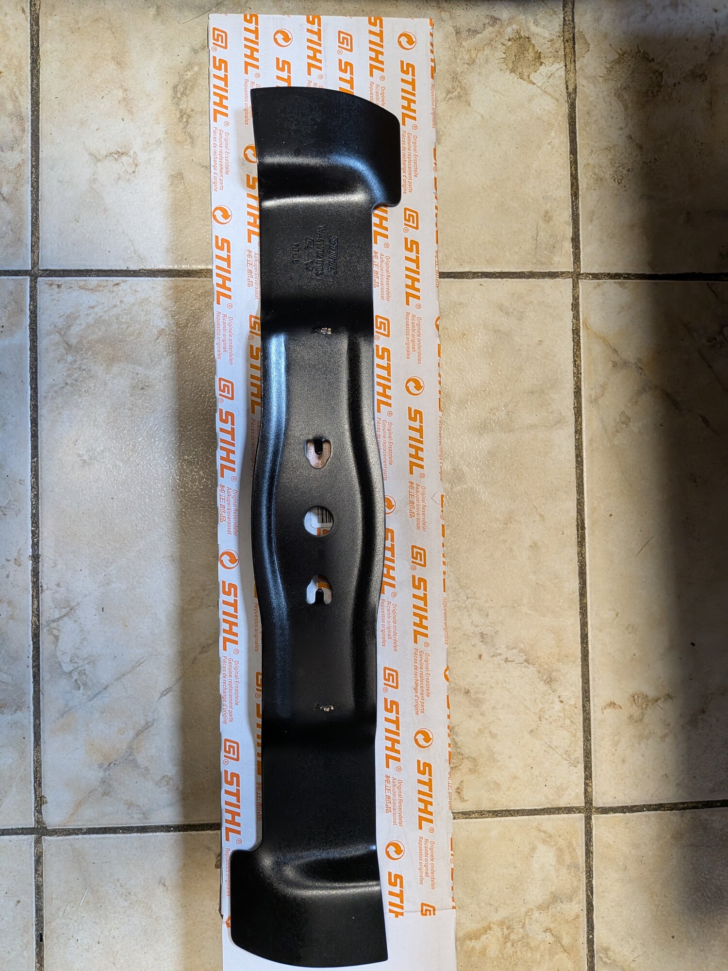 Нож для газонокосилки 46см STIHL RM248.3 RM248.3T RMA248.3 RMA248.3T RMA448.3V RMA448.3PV WA417020105