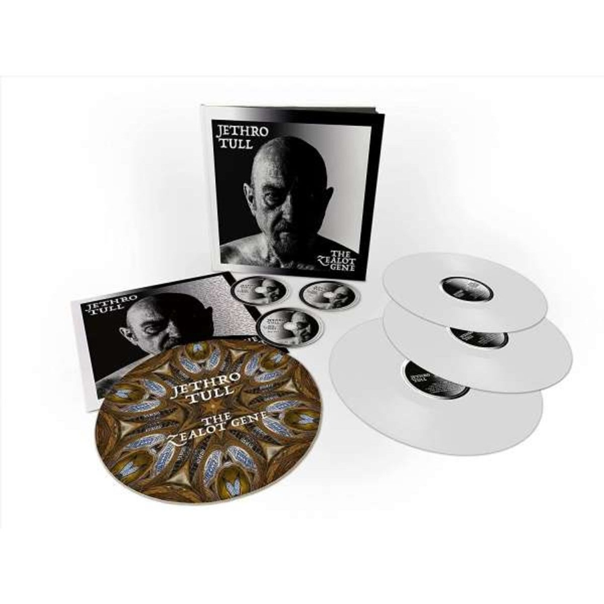 Jethro Tull - The Zealot Gene, (Deluxe Edition, White Vinyl (Виниловая пластинка 3LP+2CD+Blu-Ray)