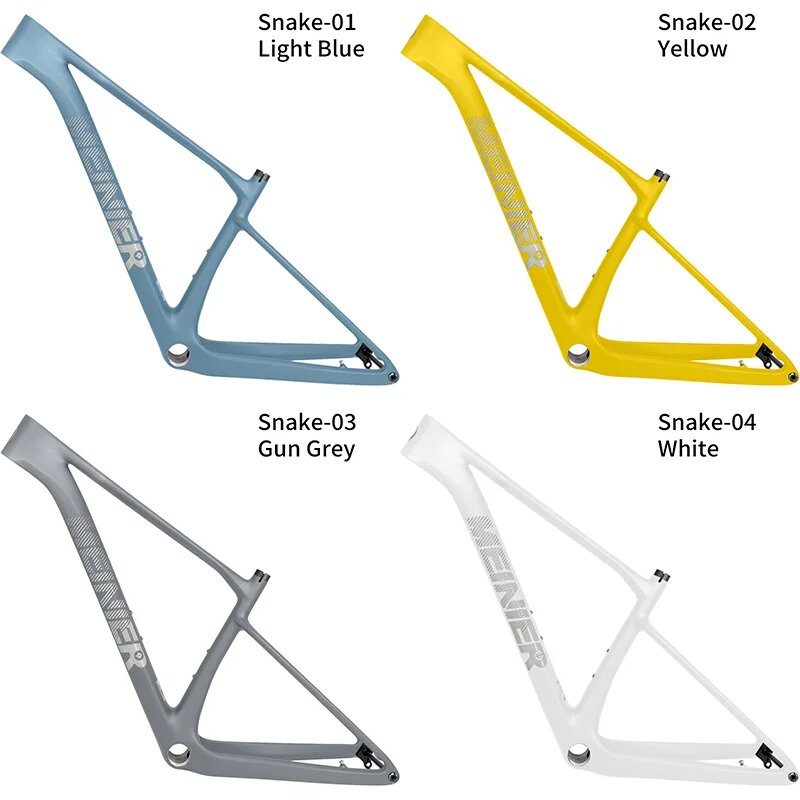 Карбоновая рама MTB 29 Carbomania MEINIER-HM-560 L 148x12mm, full color 01-04