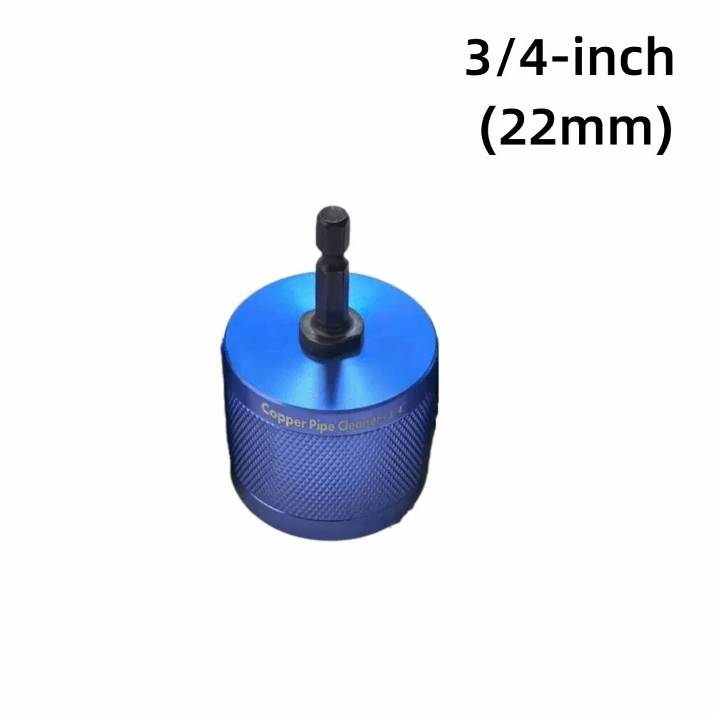 Щетка для чистки медных труб 1/2", 3/4", 1" синяя 22mm