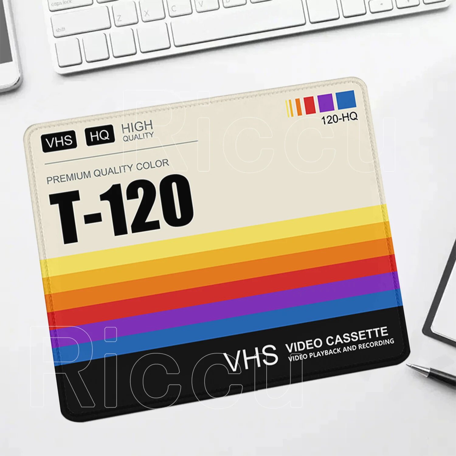 Riccu коврики для мыши ретро стиль VHS 250x350x3mm, VHS 10