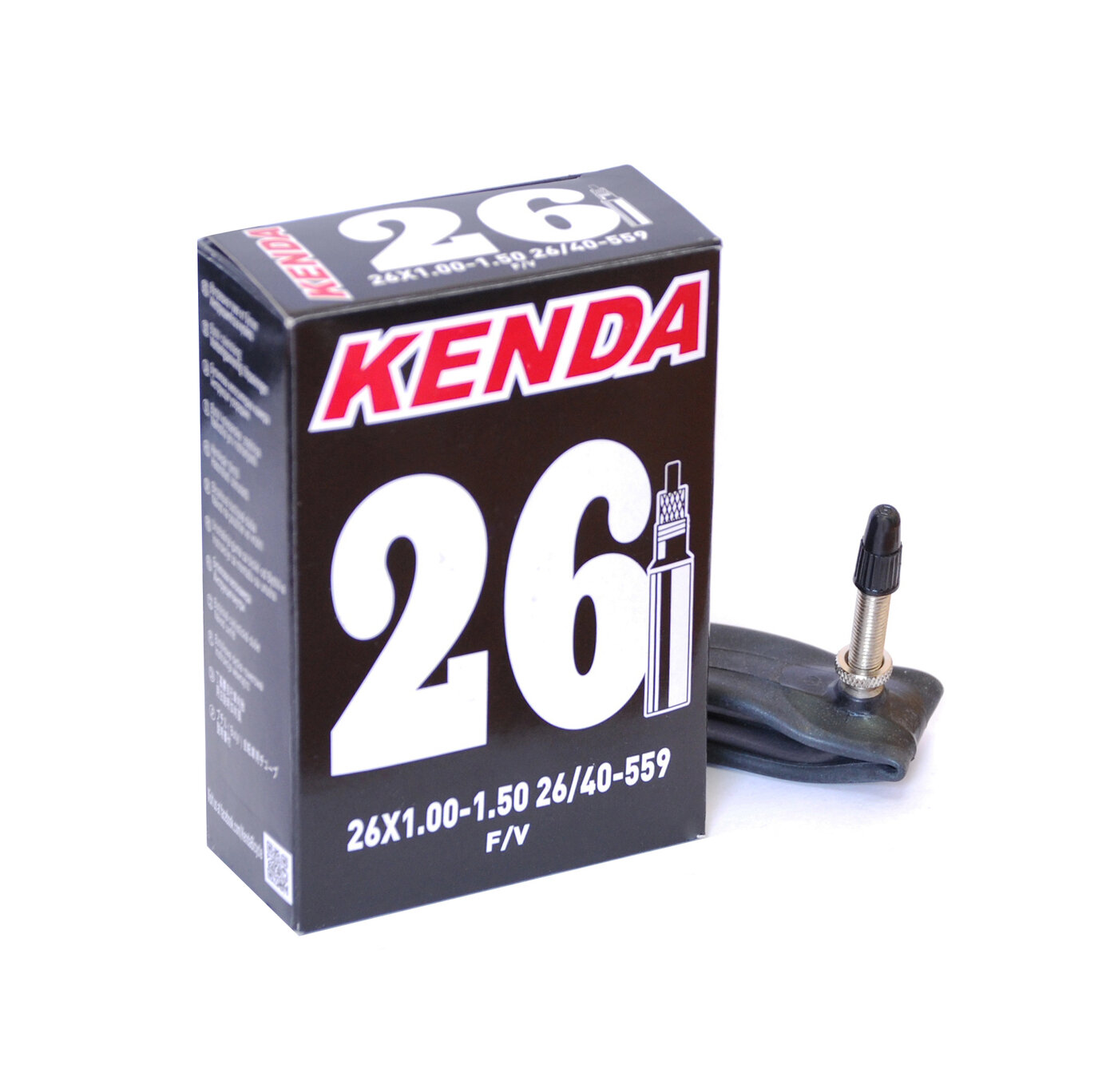 Камера для велосипеда 26x1,00-1,50 "узкая" спорт 35мм ниппель вело KENDA