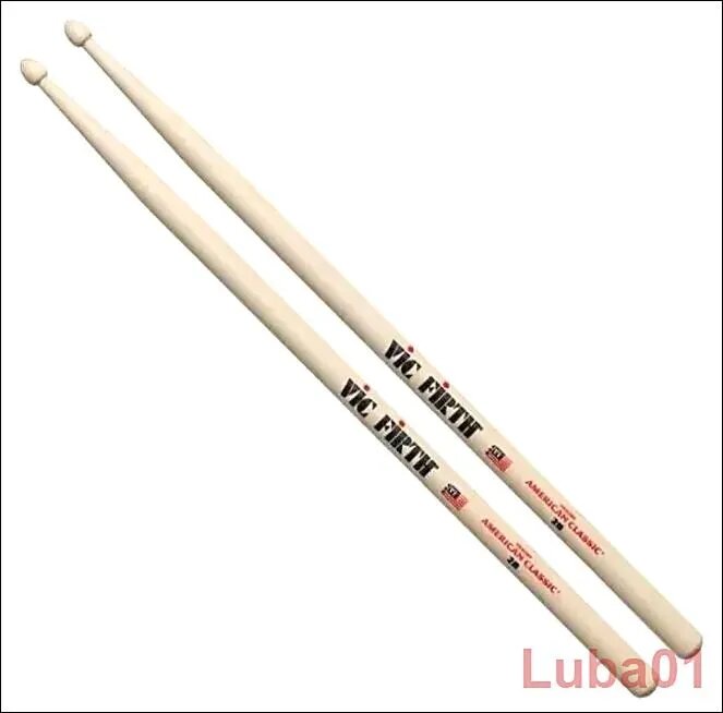 VIC FIRTH American Classic 2B барабанные палочки, орех, деревянный наконечник