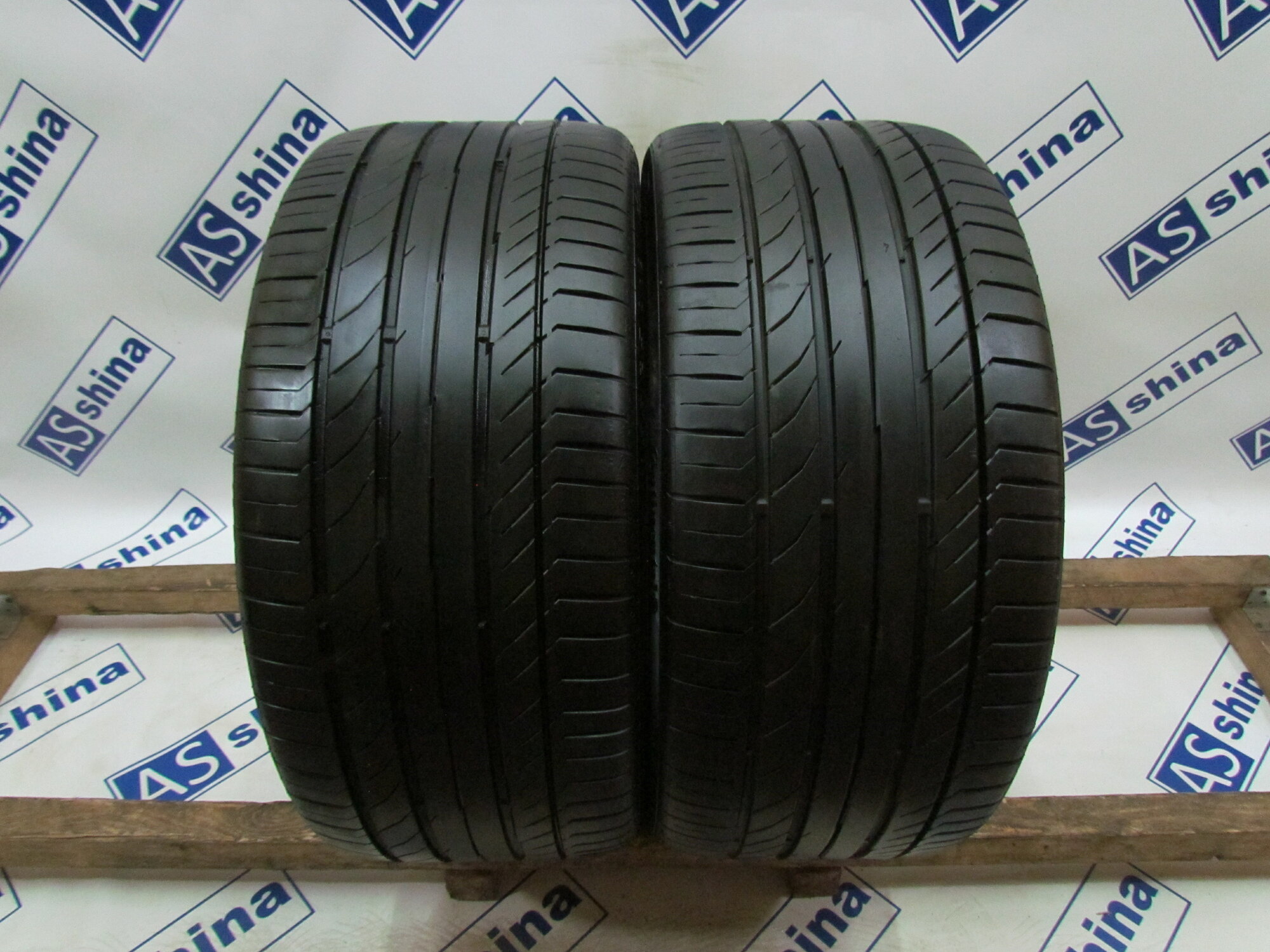 Комплект (2 шт) Continental ContiSportContact 5 255 35 R19 RunFlat летние БУ шины 5-10% износ , артикул 0013786