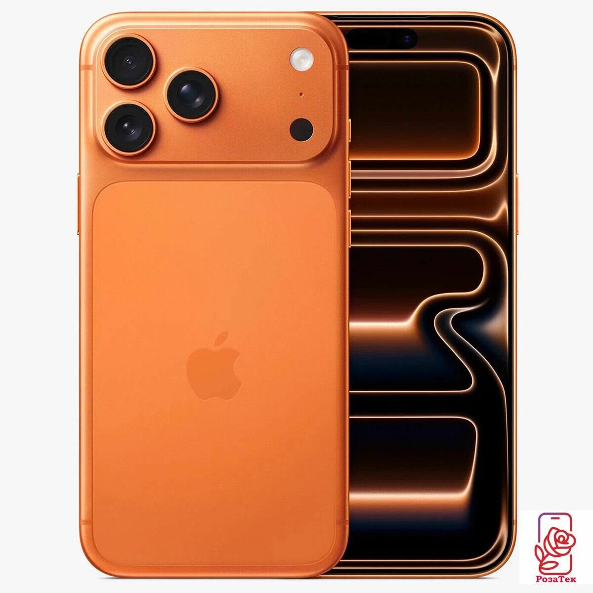Смартфон Apple iPhone 17 Pro 512 ГБ Cosmic Orange (Космический оранжевый) Новый (SIM + eSIM)