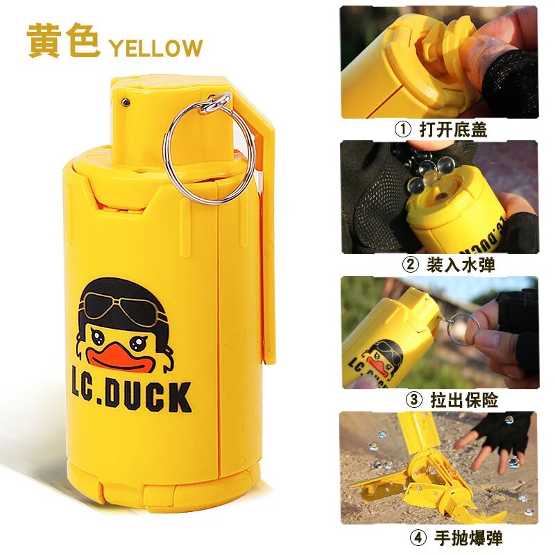 Водяная граната CS: GO Look Garfeld для взрослых и детей Yellow