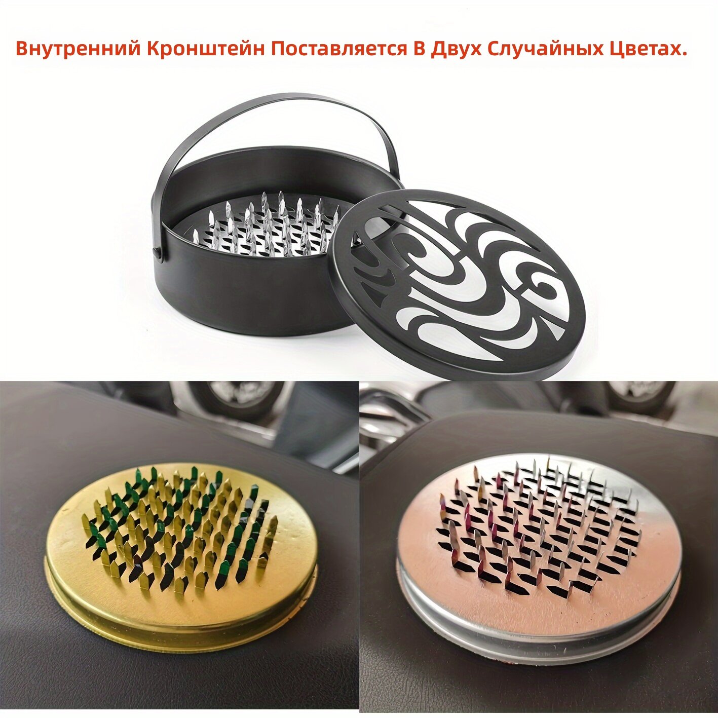 Железный держатель для спирали от комаров, портативный, с крышкой, противопожарная подставка для пепла, стиль Сяньюнь