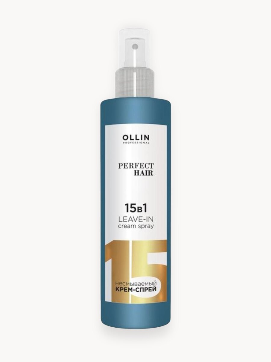 OLLIN Professional Несмываемый крем-спрей для волос 15 в 1 Perfect Hair Leave-in Cream Spray Крем-спрей 250мл