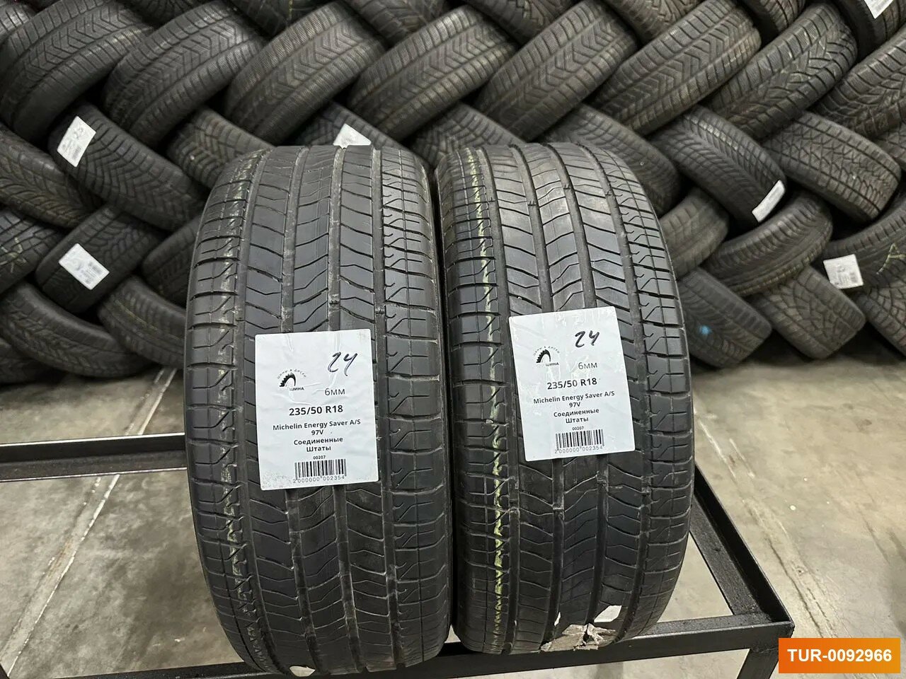Летние шины Michelin Energy Saver A/S 235/50 R18 25% износ 8124686557
