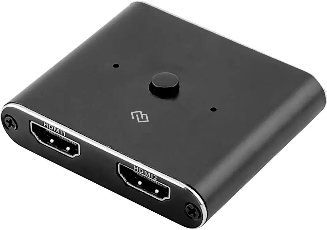 Переключатель аудио-видео Digma HDMI (f) - HDMI (f), HDMI (f), ver 2.0, черный