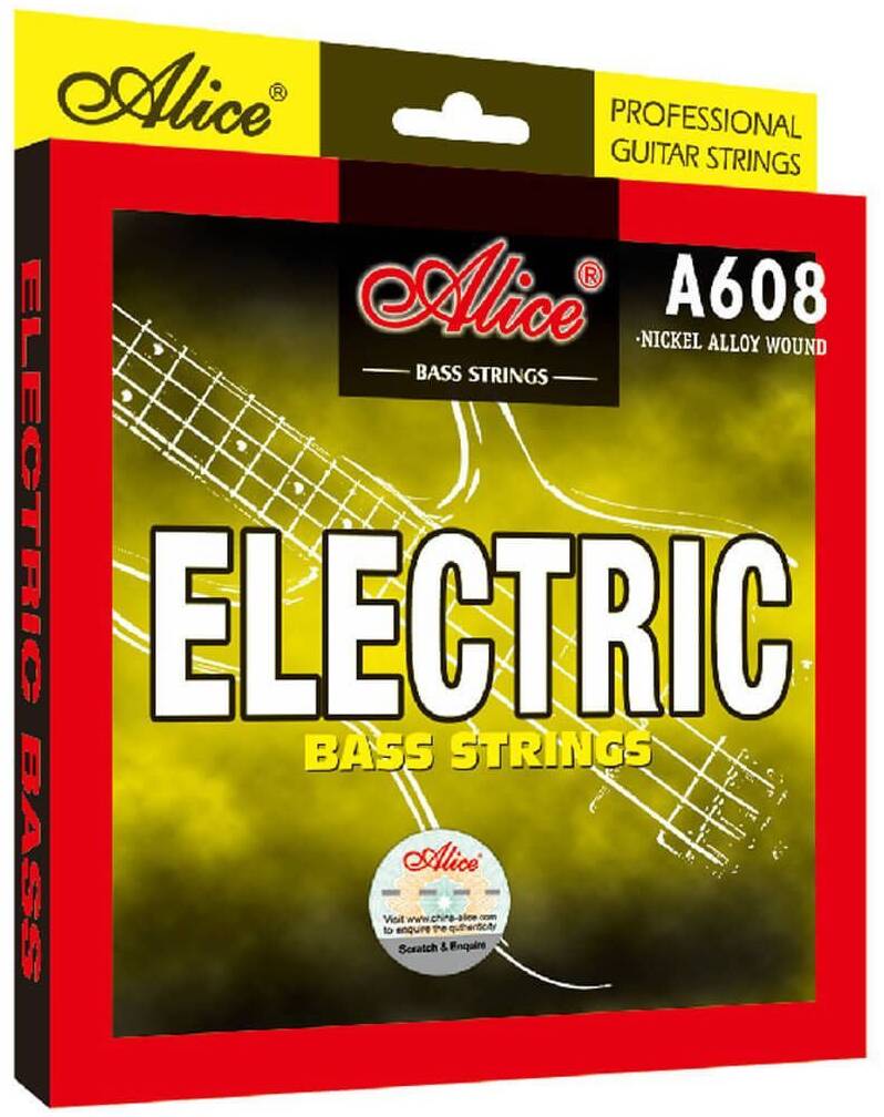 ALICE A608 (4)-L - Струны для бас-гитары