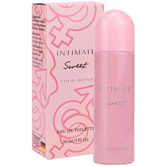 Женская туалетная вода Delta Parfum DELTA Intimate sweet с феромонами, 30 мл