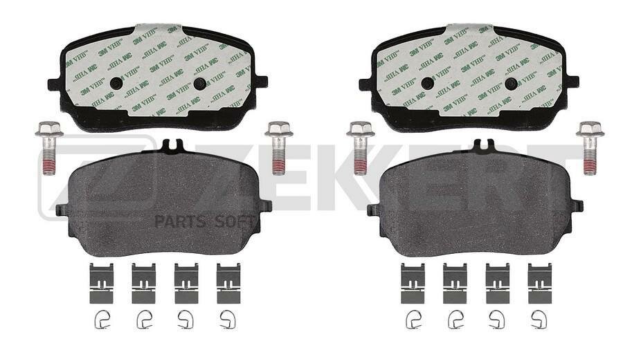 ZEKKERT BS-1171 Колодки торм. диск. передн. MB GLE (C167) 19- GLE (W167) 18- GLS (X167) 19- ()