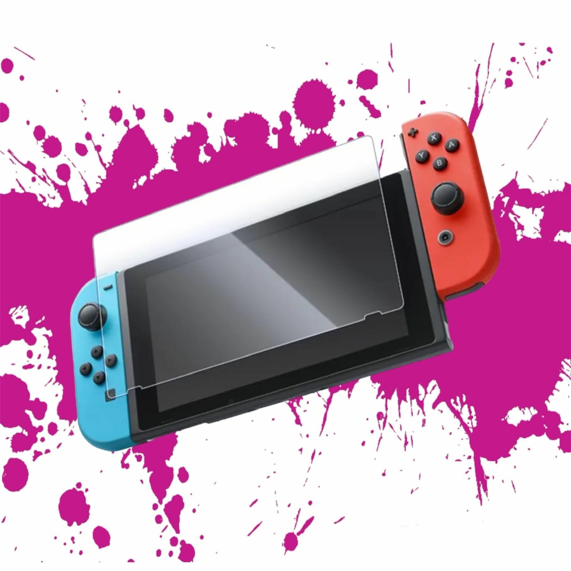 Защитное стекло для Nintendo Switch / Защитное стекло на Нинтендо Свич — фото 1