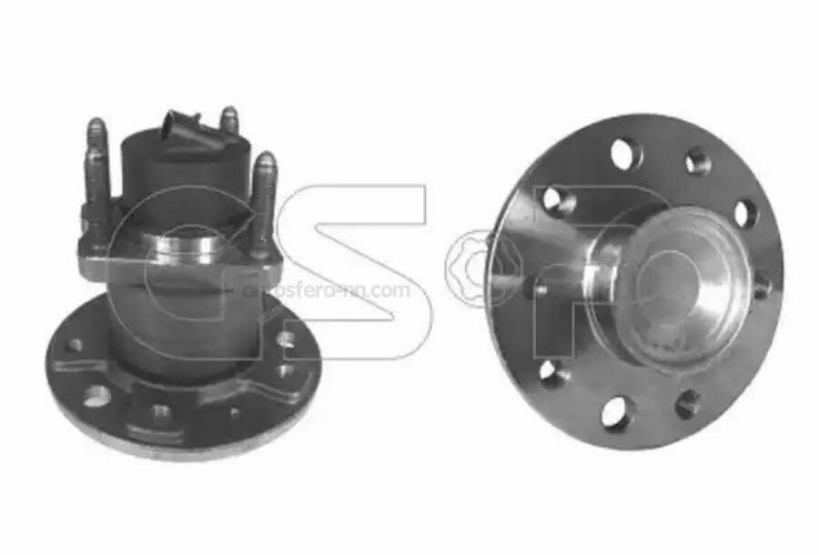 Ступица колеса в комплекте с подшипником OPEL ASTRA G Box (F70) GSP арт. 9400052