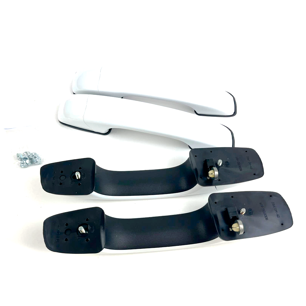 Ручки дверей УАЗ 3163 Патриот Евро наружные (4 шт) "Рысь" белый БНЛ